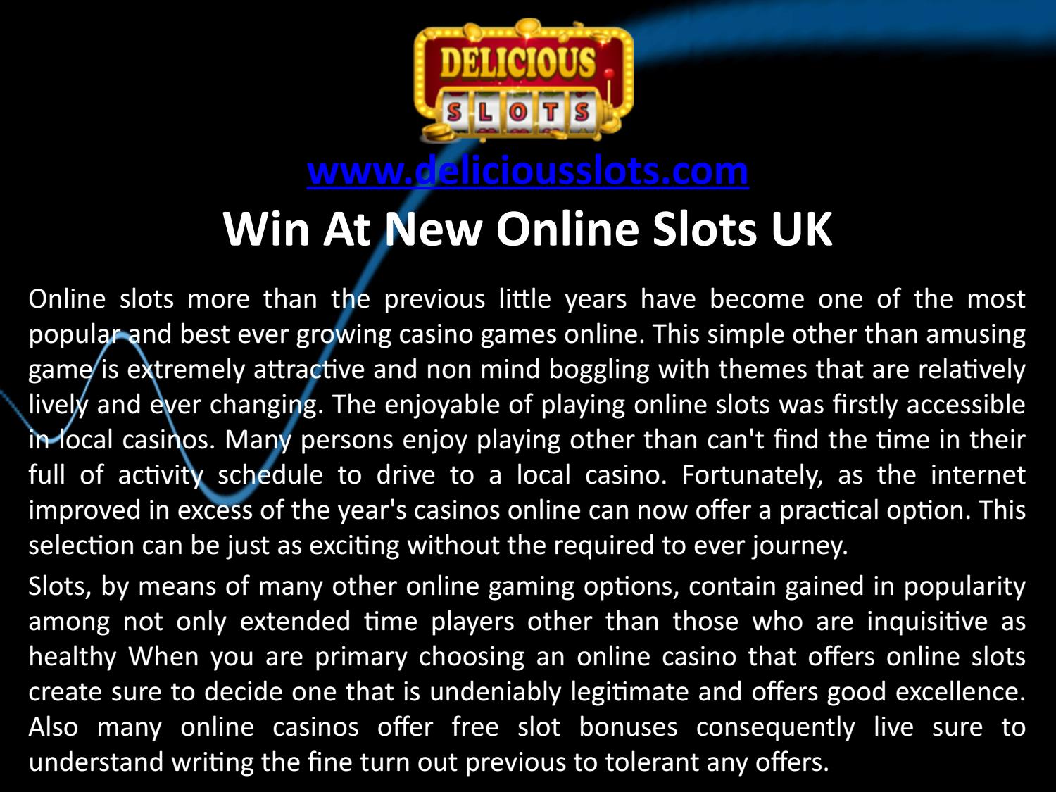 Win At New Online Slots UK by Summay Sanga - Issuu
