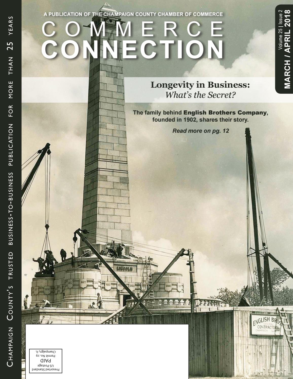 Commerce Connection March/April 2018 by Champaign County Chamber of ...