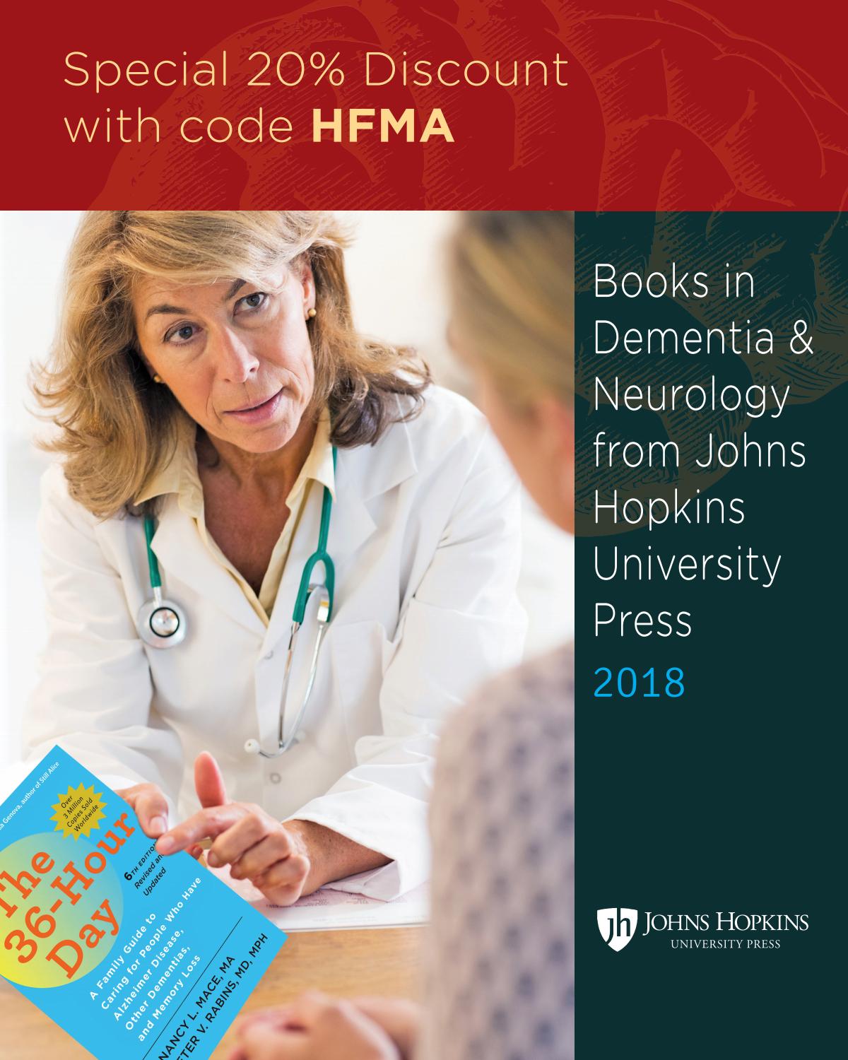Johns Hopkins University Press Books in Dementia and Neurology by JHUP ...