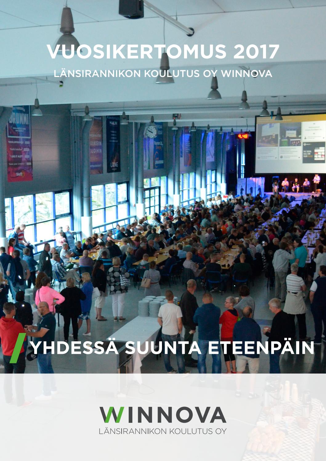 WinNova Vuosikertomus 2017 by Länsirannikon Koulutus Oy WinNova - Issuu