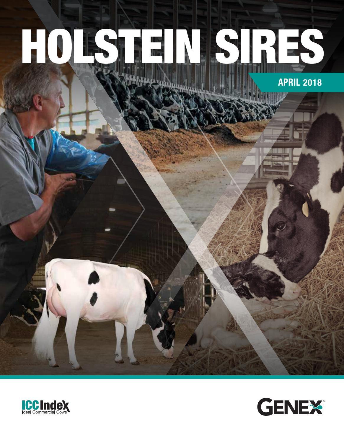 GENEX Holstein Sires by GENEX - Issuu