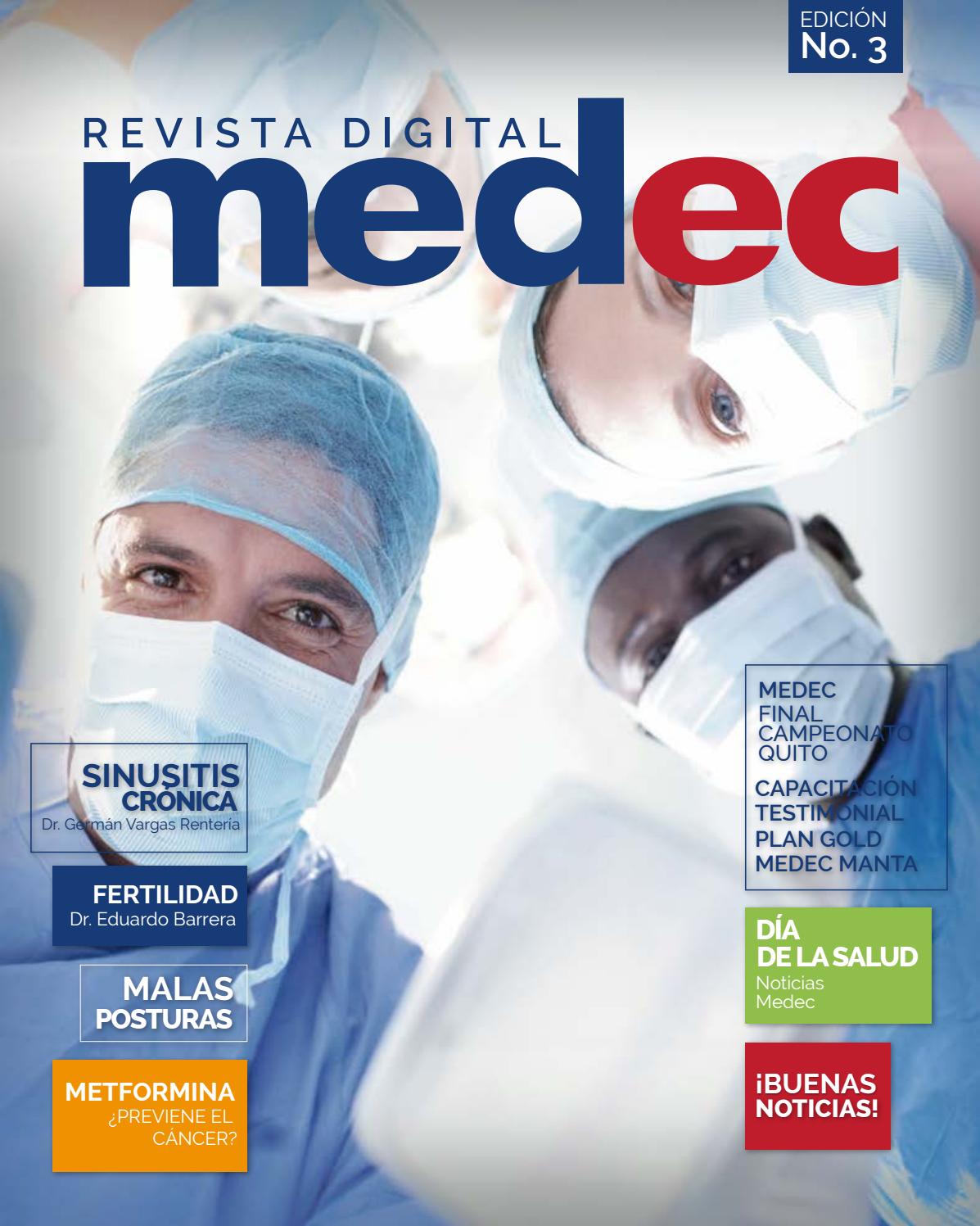3ERA EDICIÓN REVISTA MEDEC by Medec S.A - Issuu