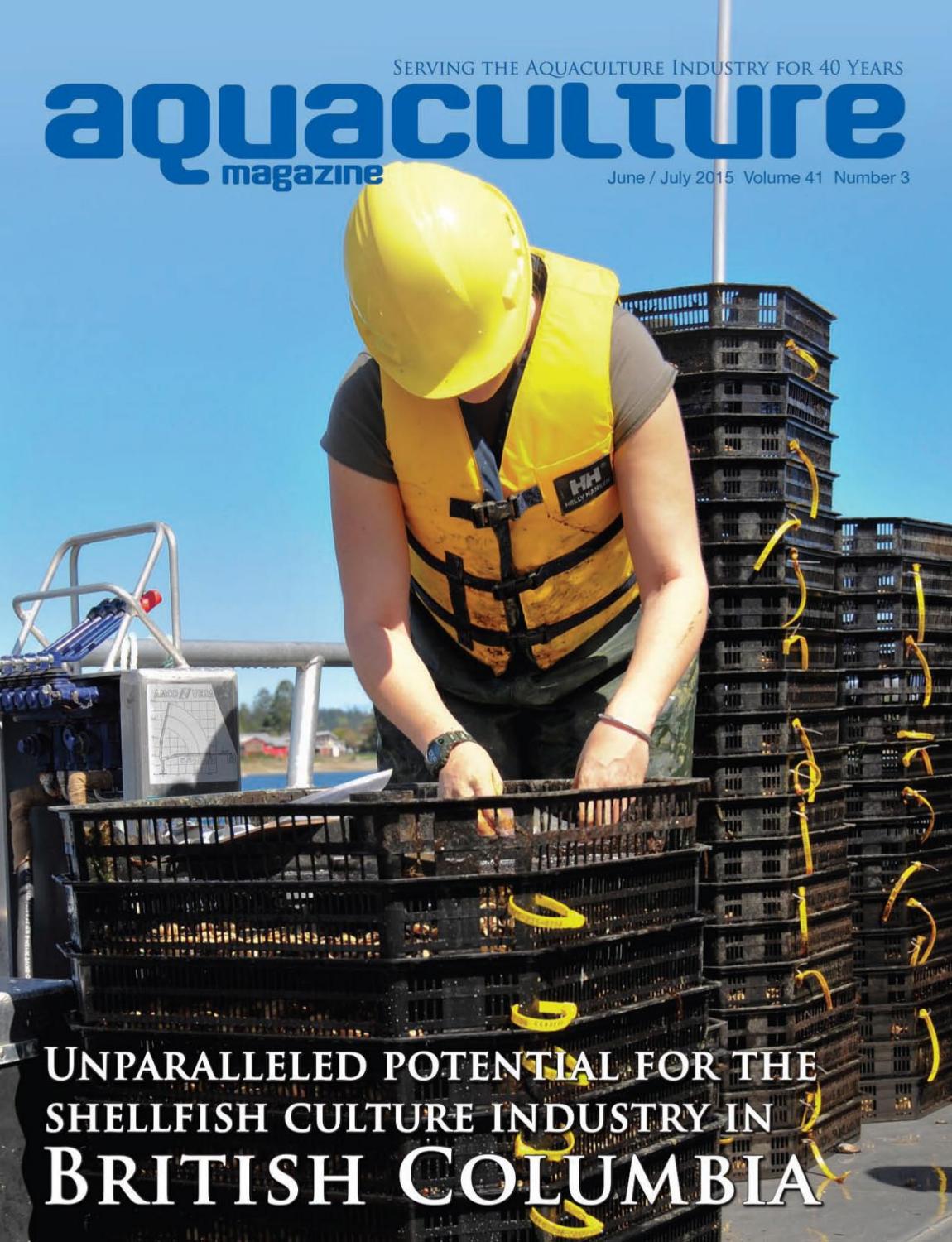 Aquaculture Magazine June / July 2015 Volume 41 Number 3 by Aquaculture ...