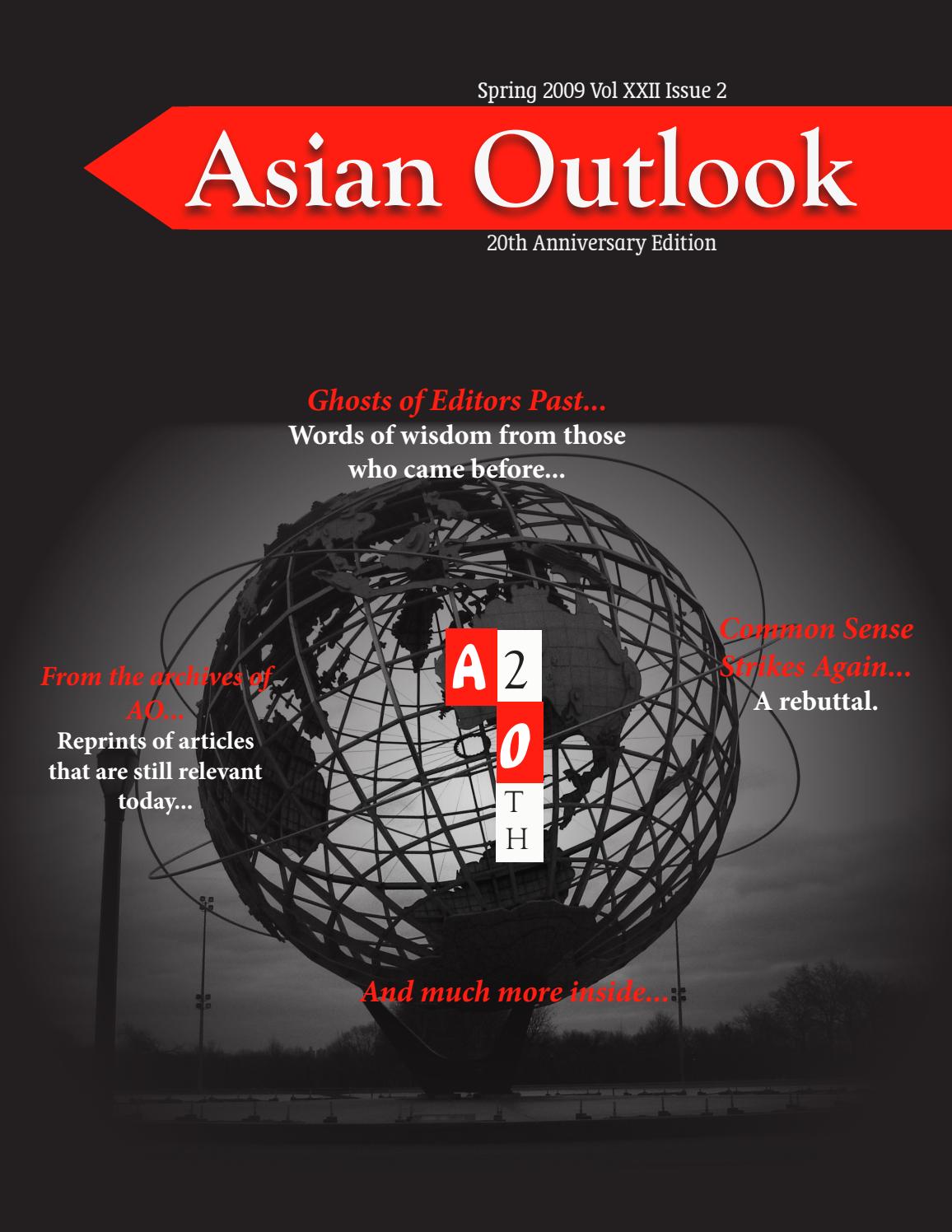 Asian Outlook | Spring 2009 Issue #2 by Asian Outlook - Issuu