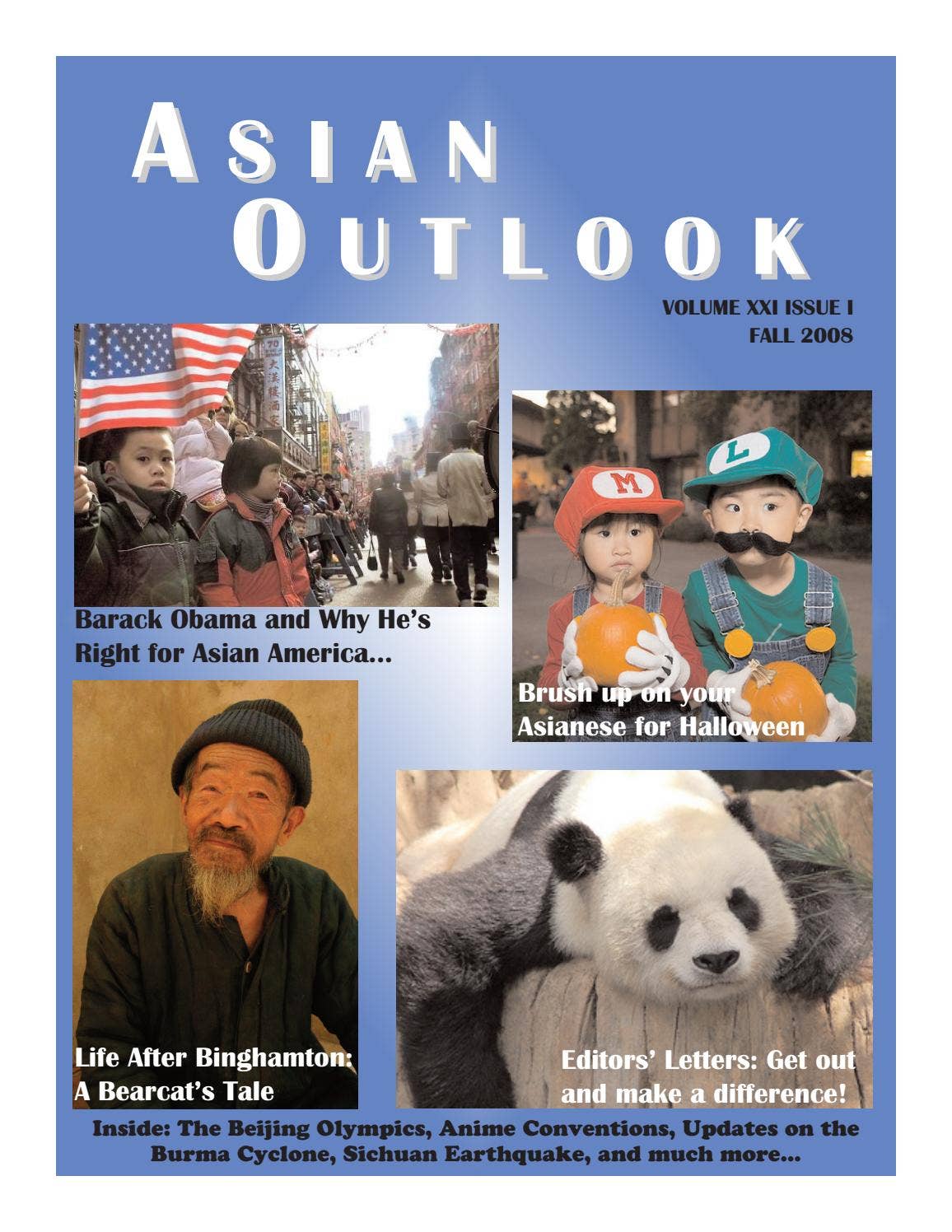 Asian Outlook Spring 2008 Issue #1 by Asian Outlook - Issuu