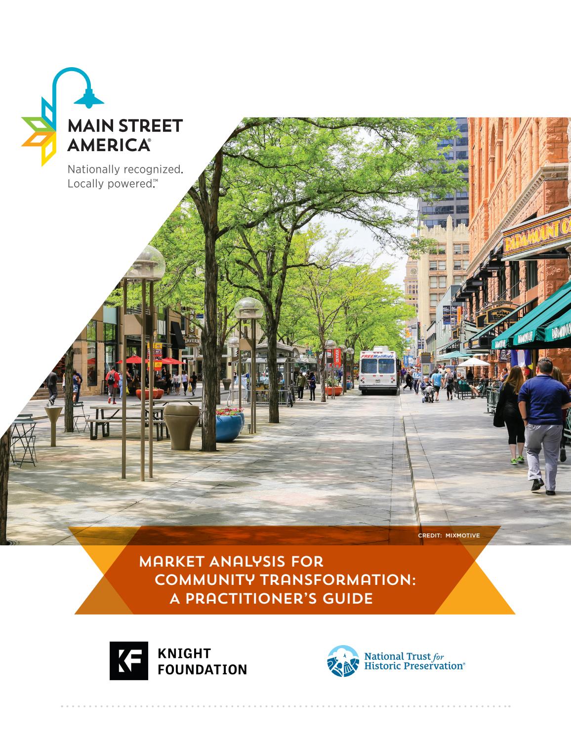 Main Street America's Market Analysis for Community Transformation: A ...