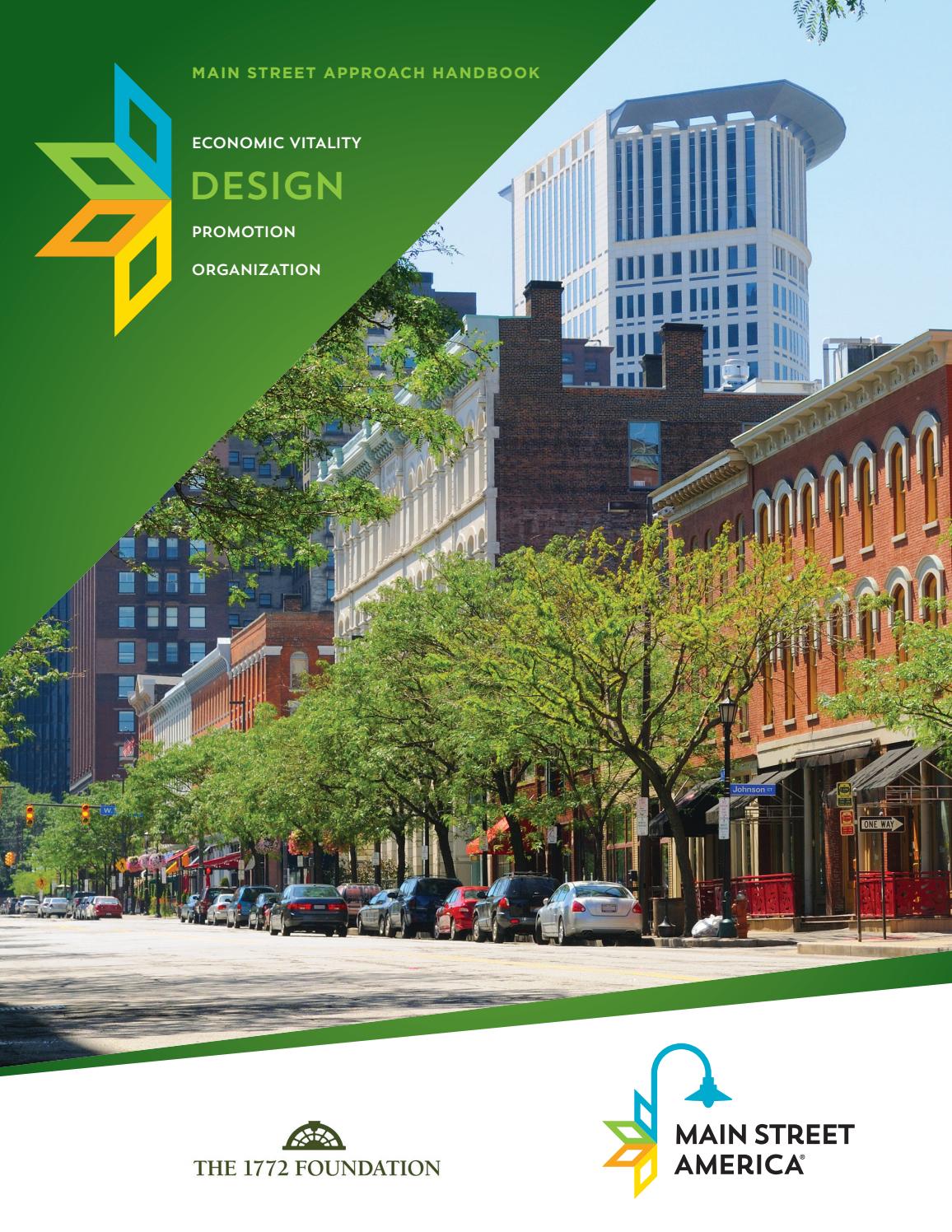 Main Street Approach Handbook: Design by Georgia Main Street Program ...