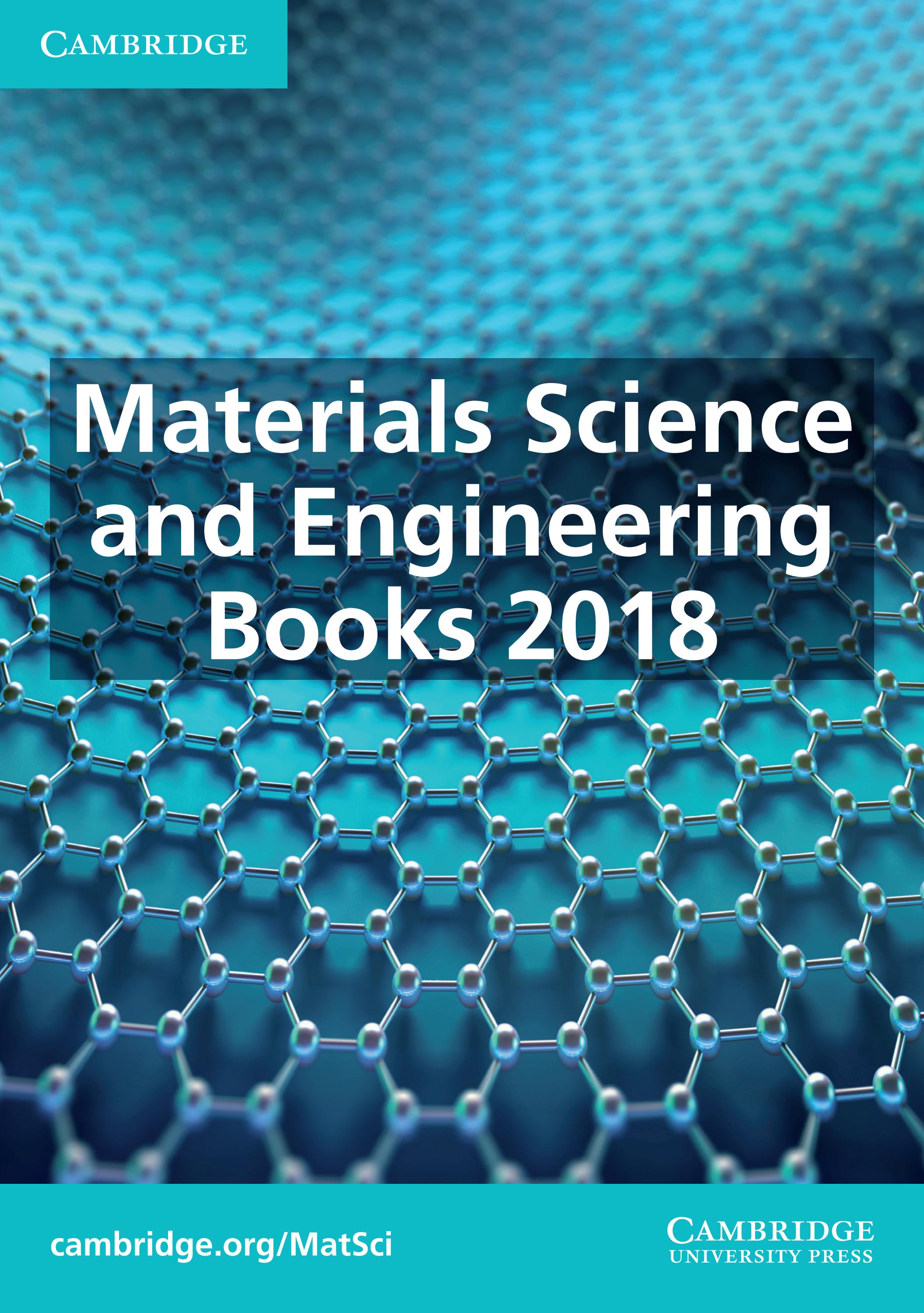 Materials Science and Engineering 2018 by Cambridge University Press ...