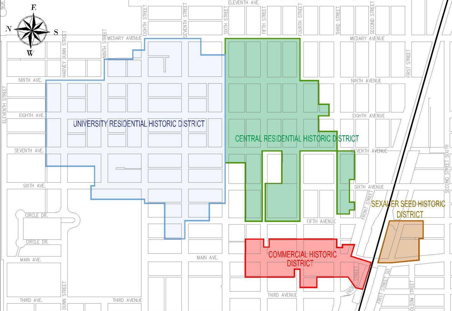 Historic district map by Visit Brookings - Issuu