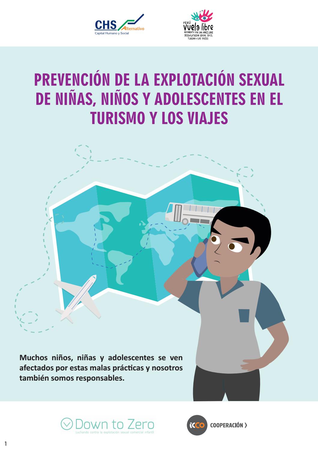 Cartilla Prevención De La Esnna En El Turismo Y Los Viajes By Chs