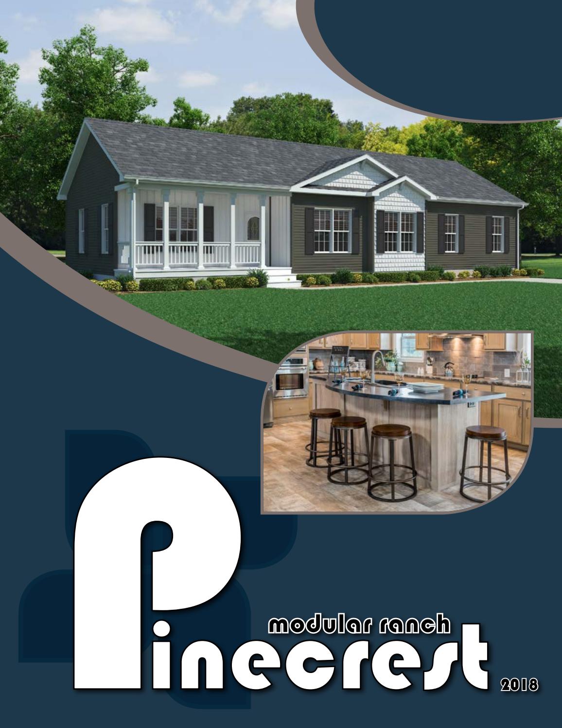 Commodore Homes of Pennsylvania Pinecrest Modulare Ranch 2018 by ...