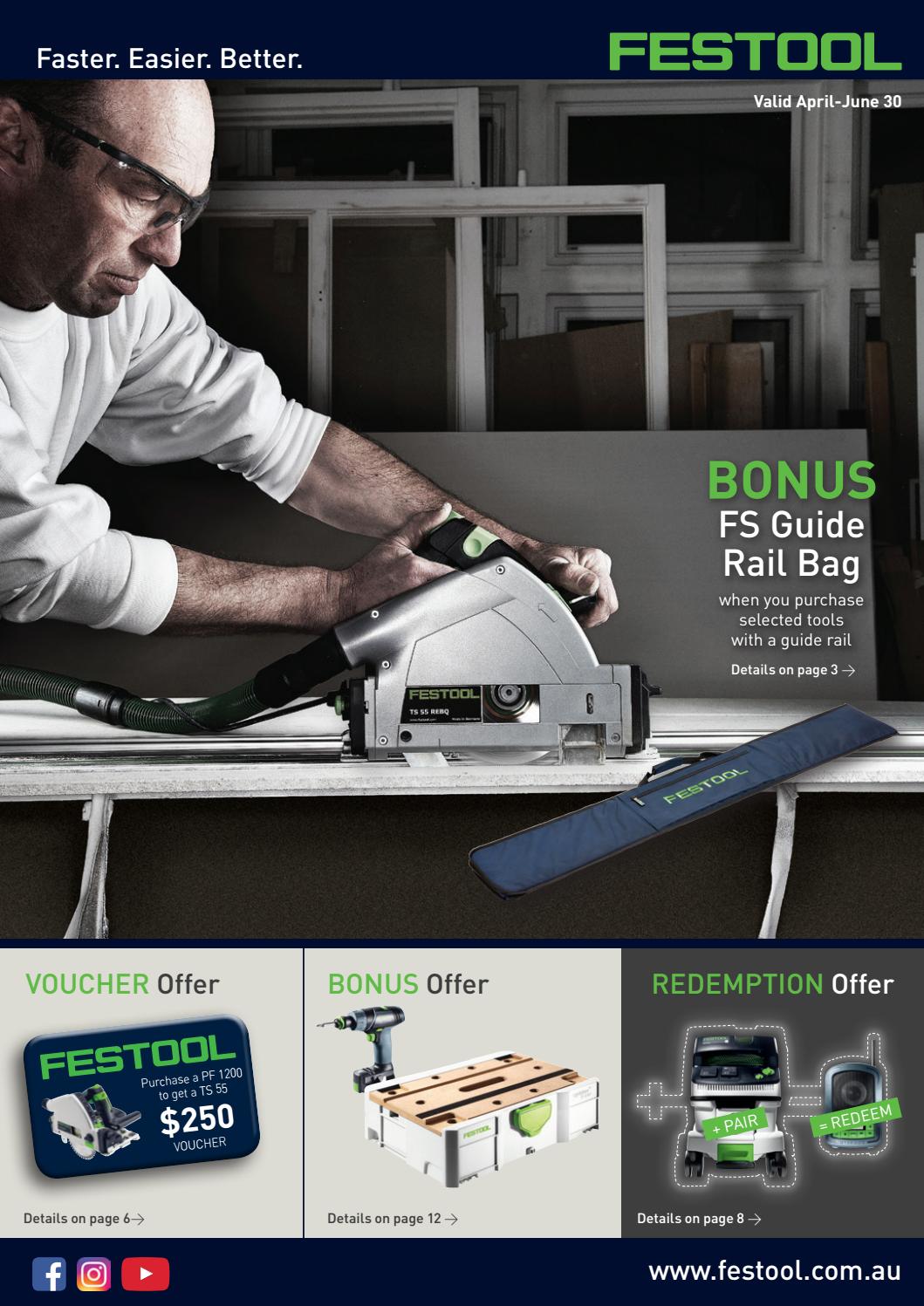 Festool April-June-2018 by C&L Tool Centre Pty Ltd - Issuu
