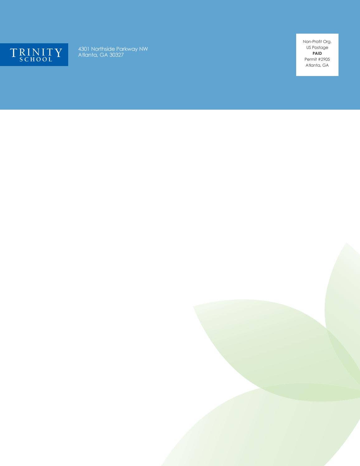 Trinity School Flourish Magazine | Spring 2018 by Trinity School - Issuu