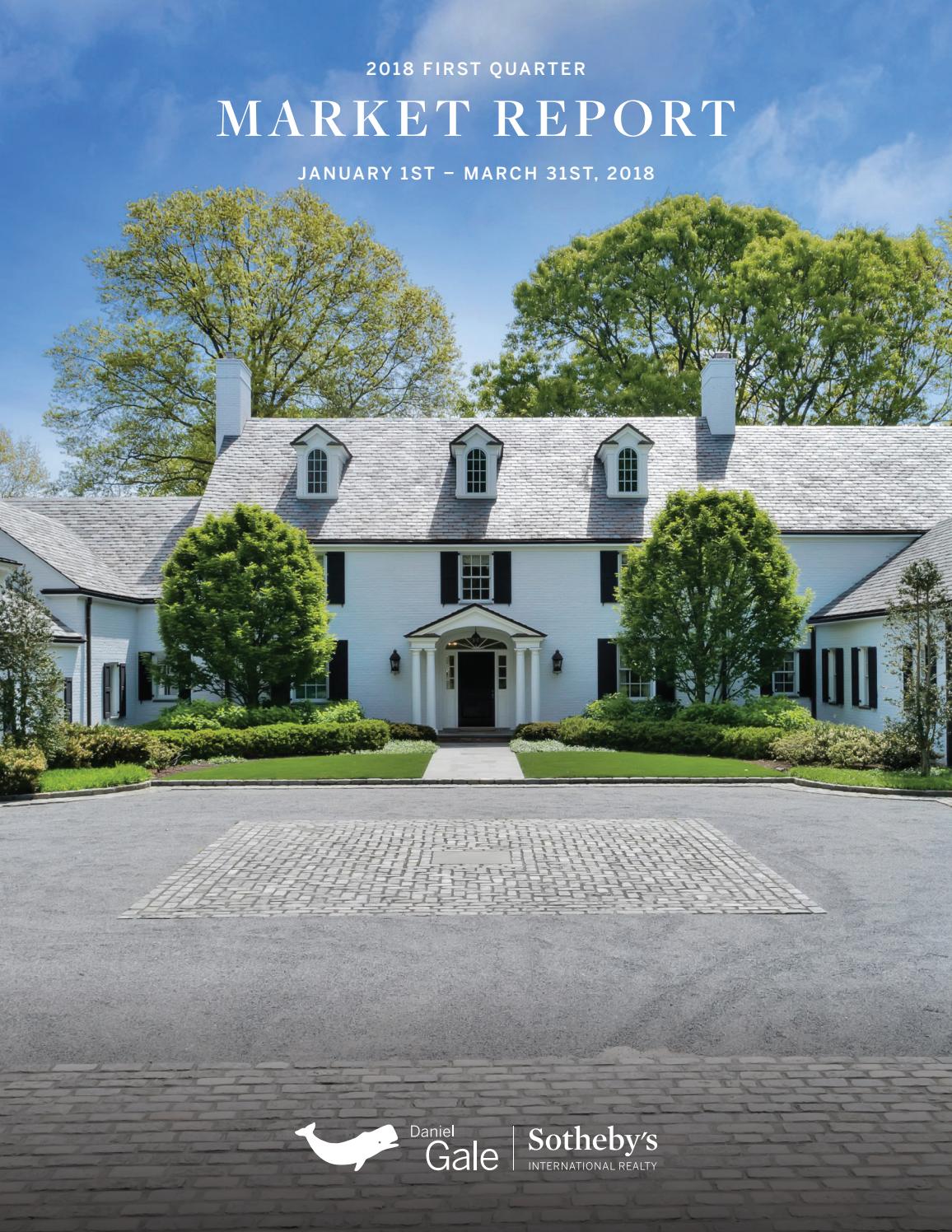 2018 1st Quarter Market Report | Daniel Gale Sotheby's International ...