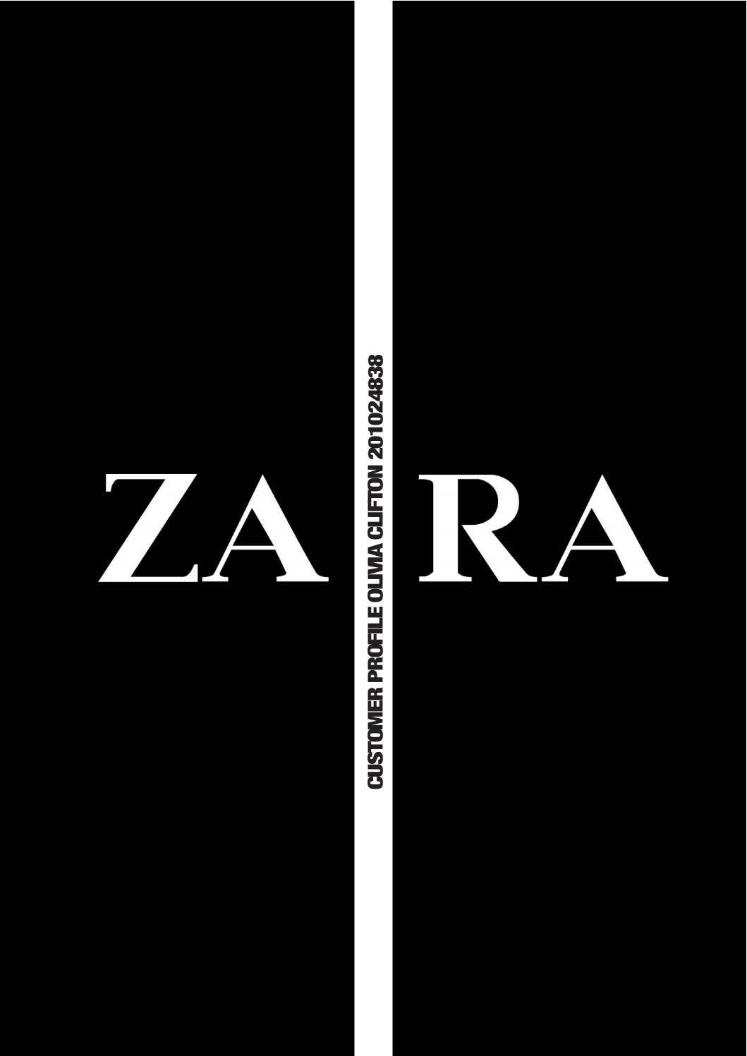 Zara Customer Profile by Olivia Clifton - Issuu