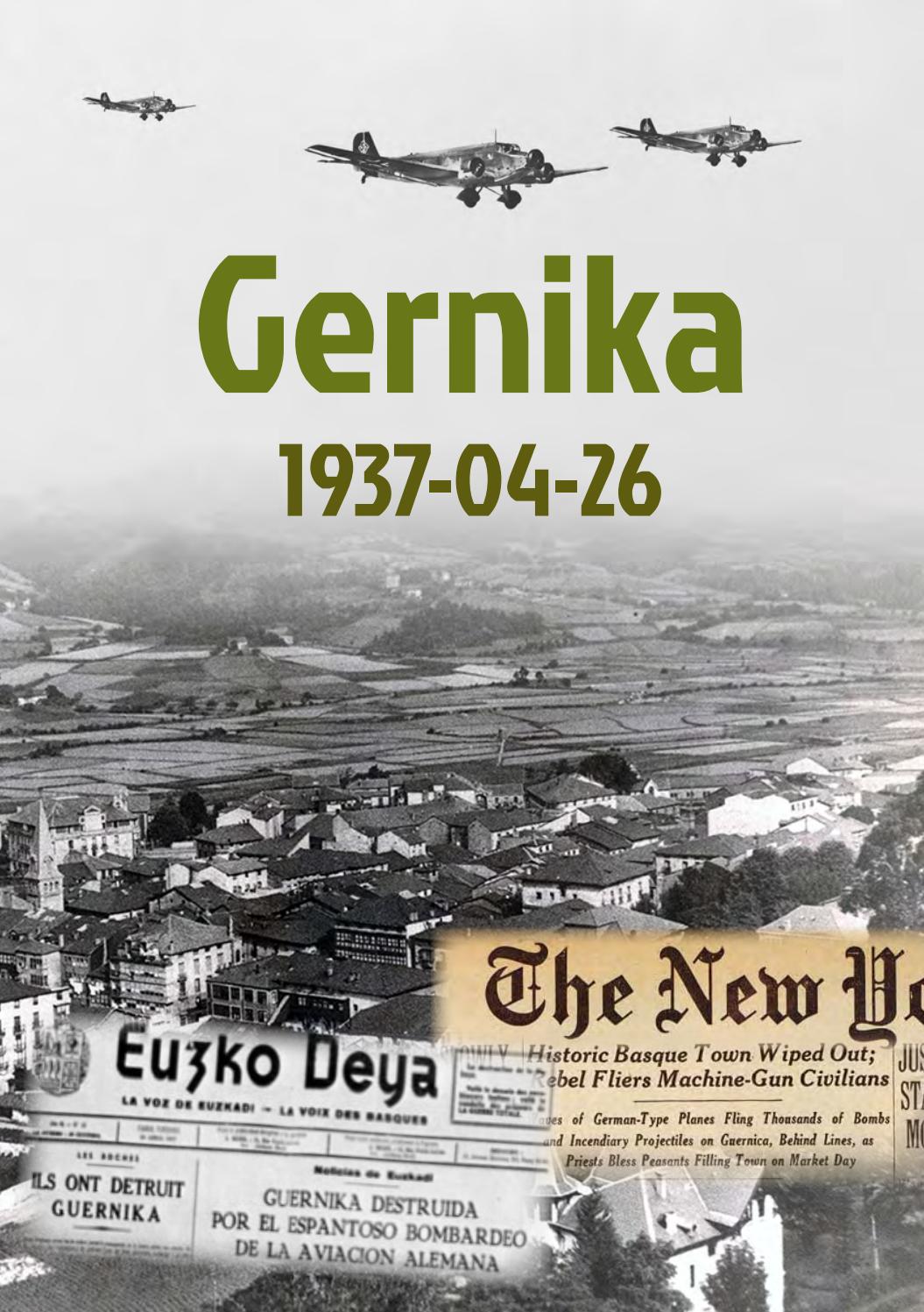 Rutas del bombardeo. Gernika 1936 by argitalpenak - Issuu
