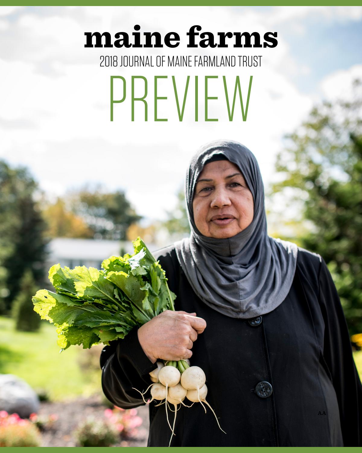 Maine Farms 2018 Spring Teaser by Maine Farmland Trust - Issuu