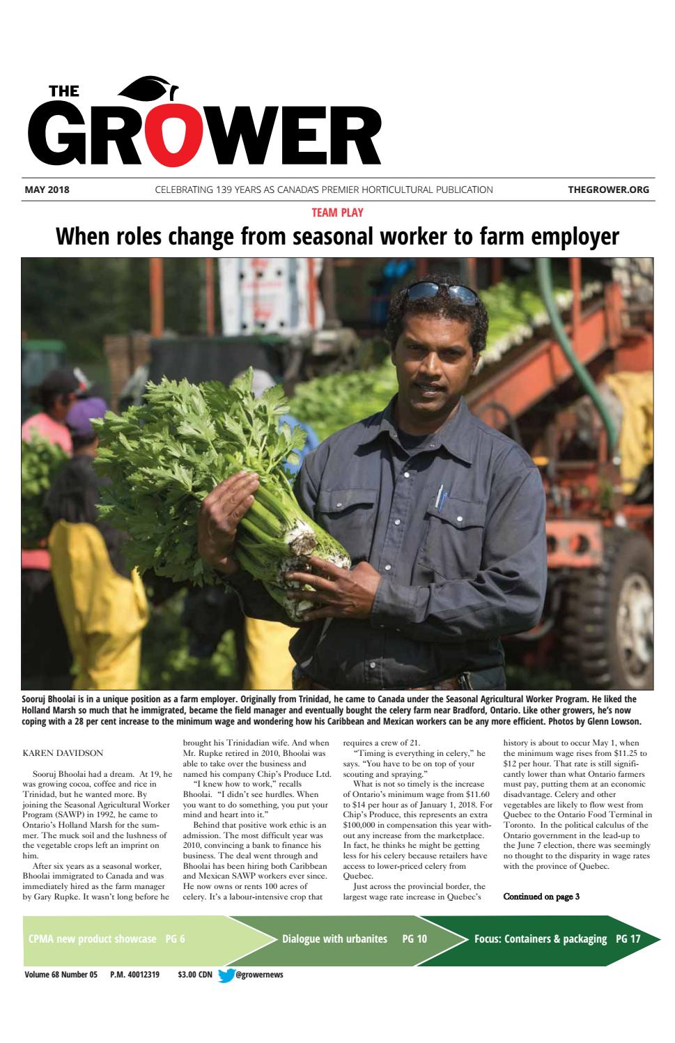 The Grower May 2018 by The Grower - Issuu