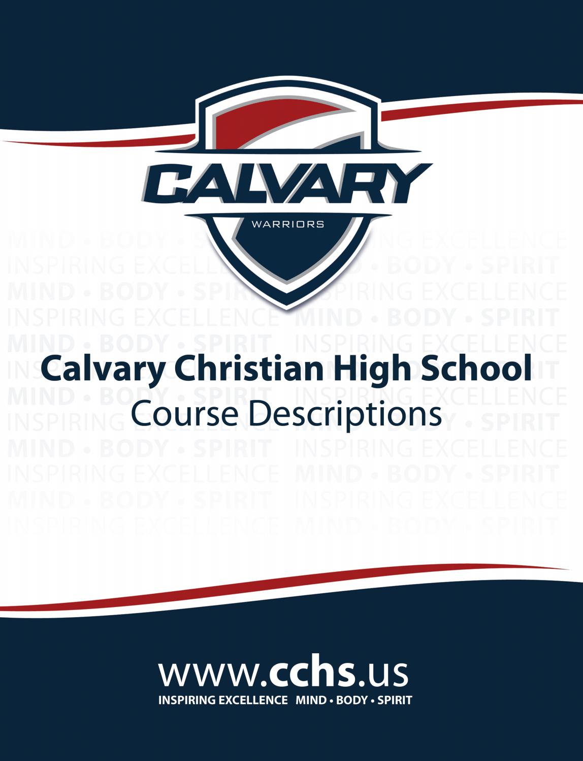 Course Description Catalog 2018-19 by warriors1 - Issuu