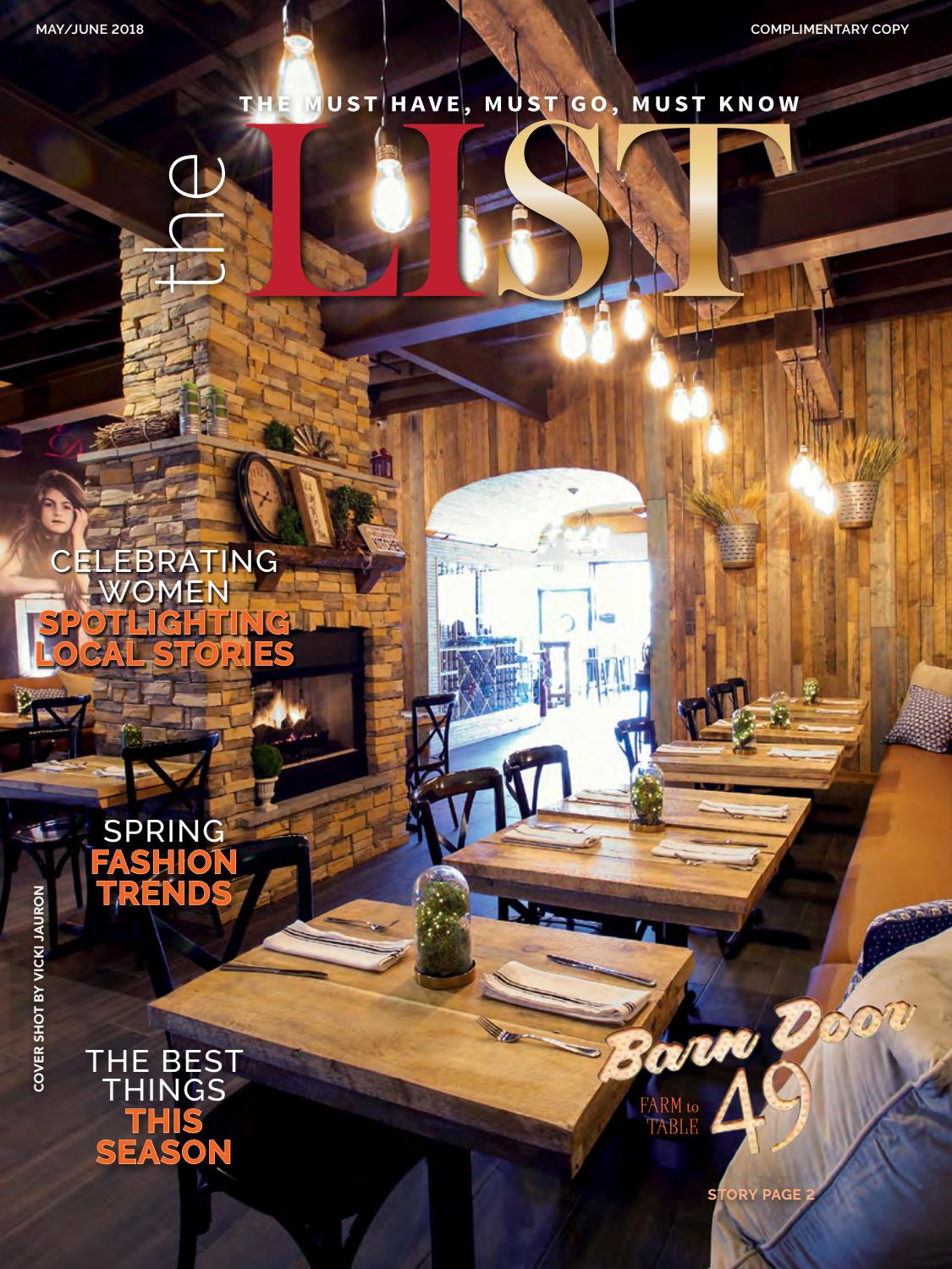 The List Magazine - May/June2018 by The List Magazine - Issuu