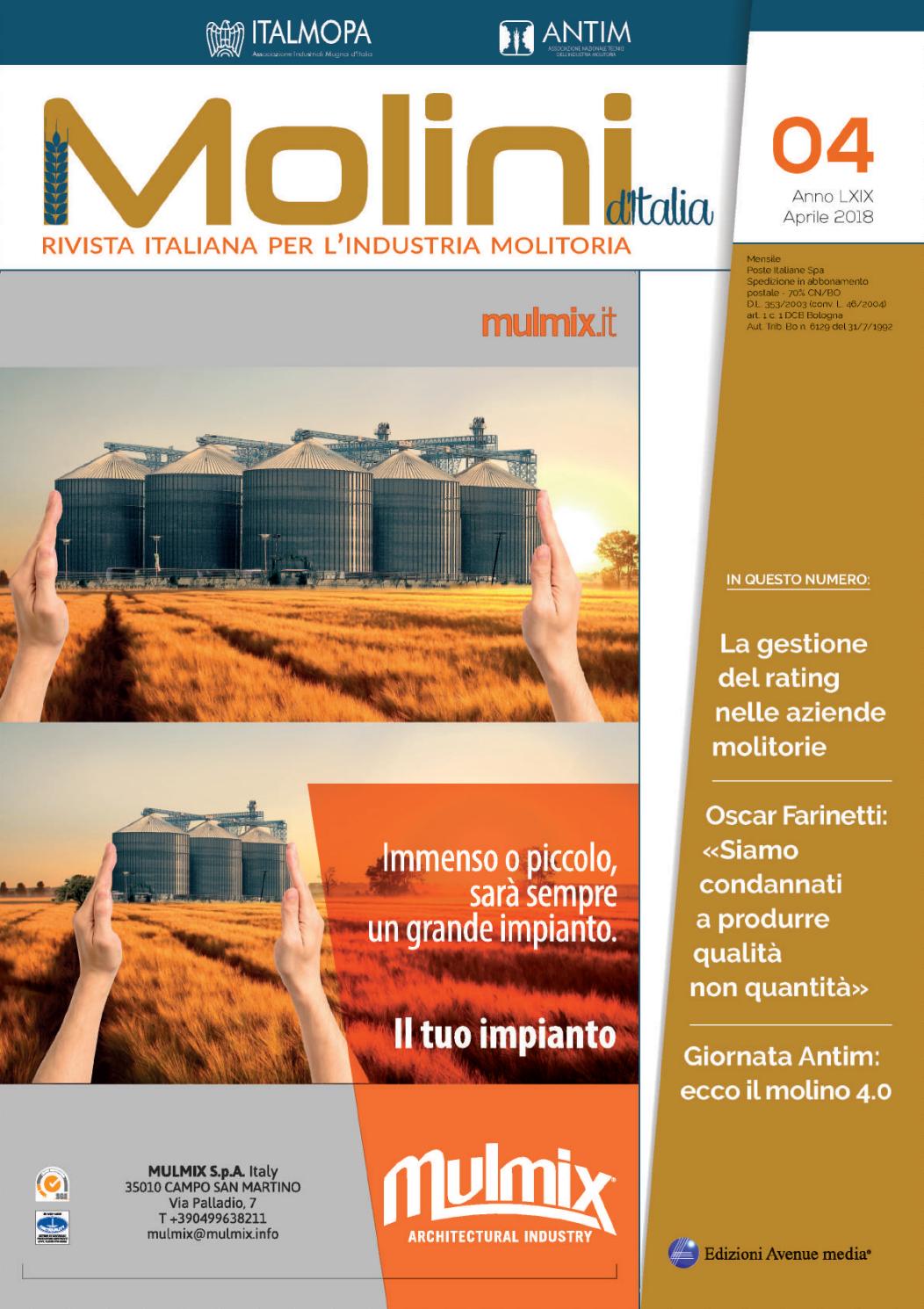Molini d'Italia Aprile 2018 by Avenue media - Issuu