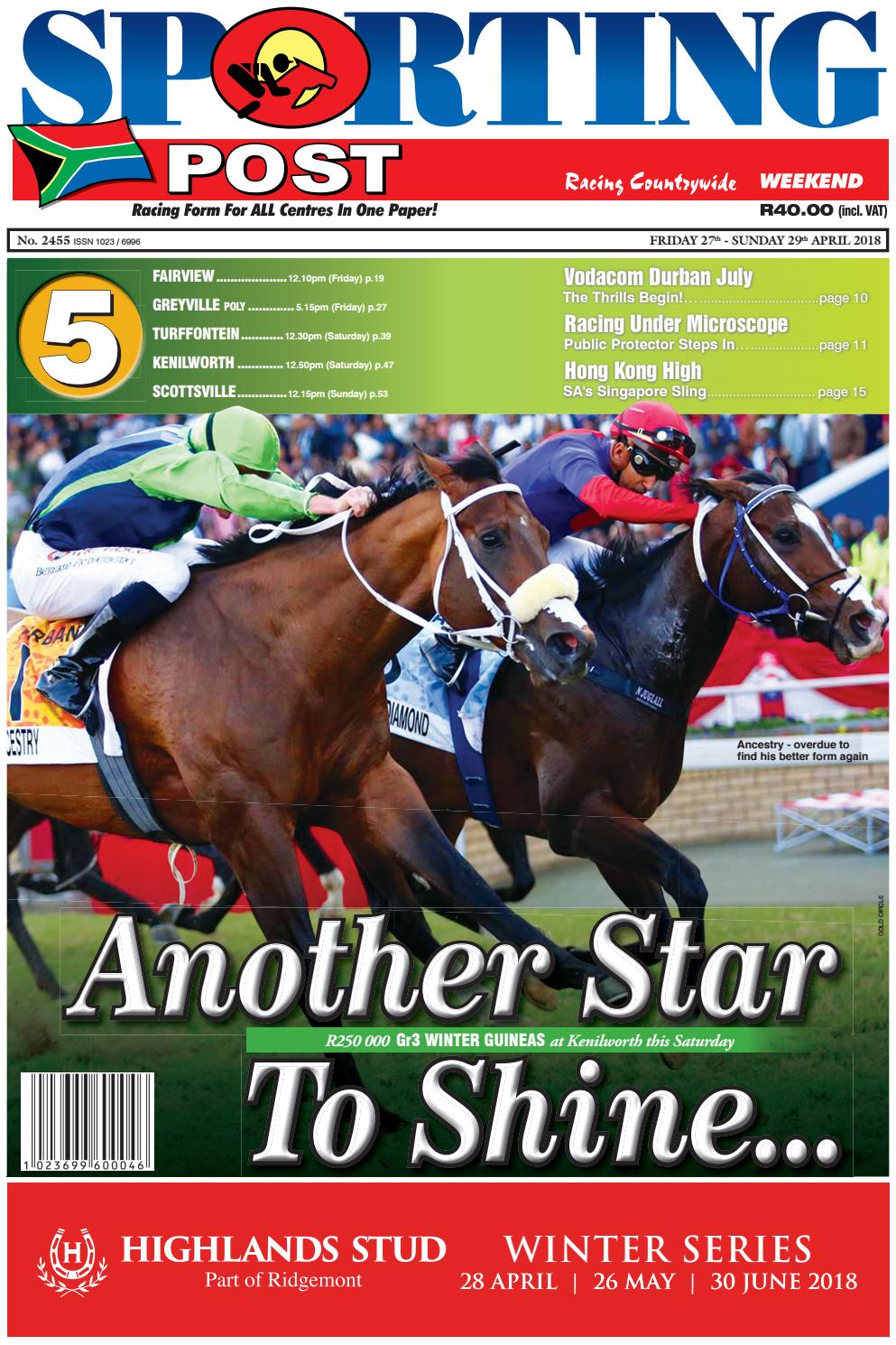 27-29 Apr #2455 Sporting Post by Sporting Post - Issuu