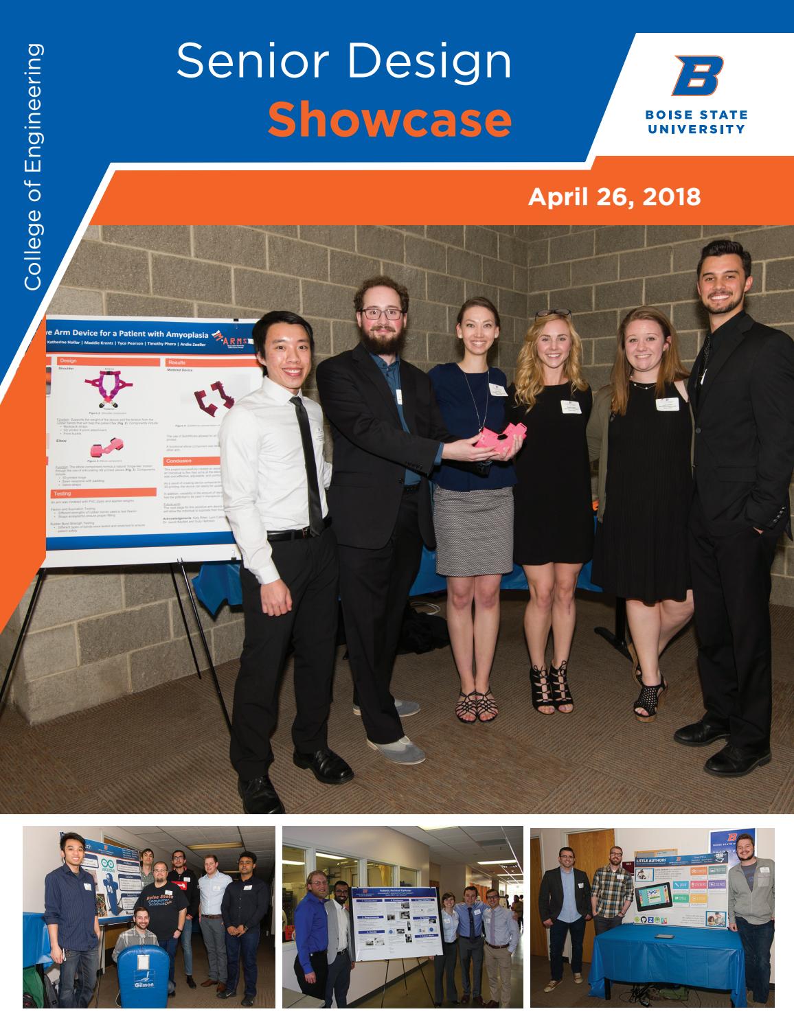 Senior Design Showcase 2018 by College of Engineering - Issuu