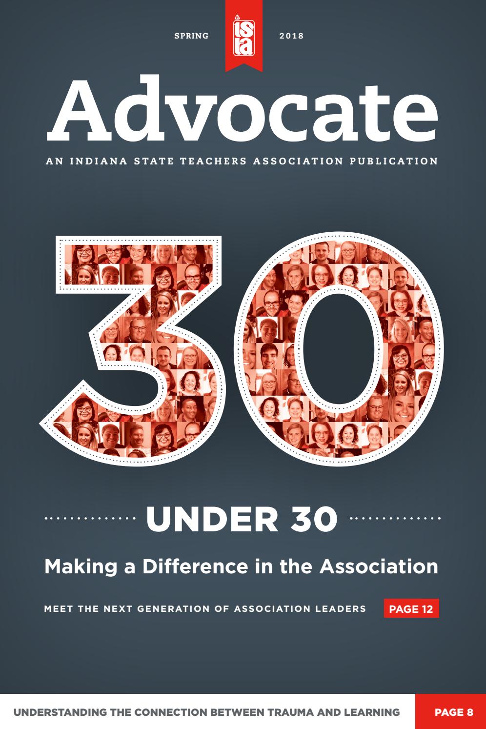 ISTA Advocate - Spring 2018 by Indiana State Teachers Association - Issuu