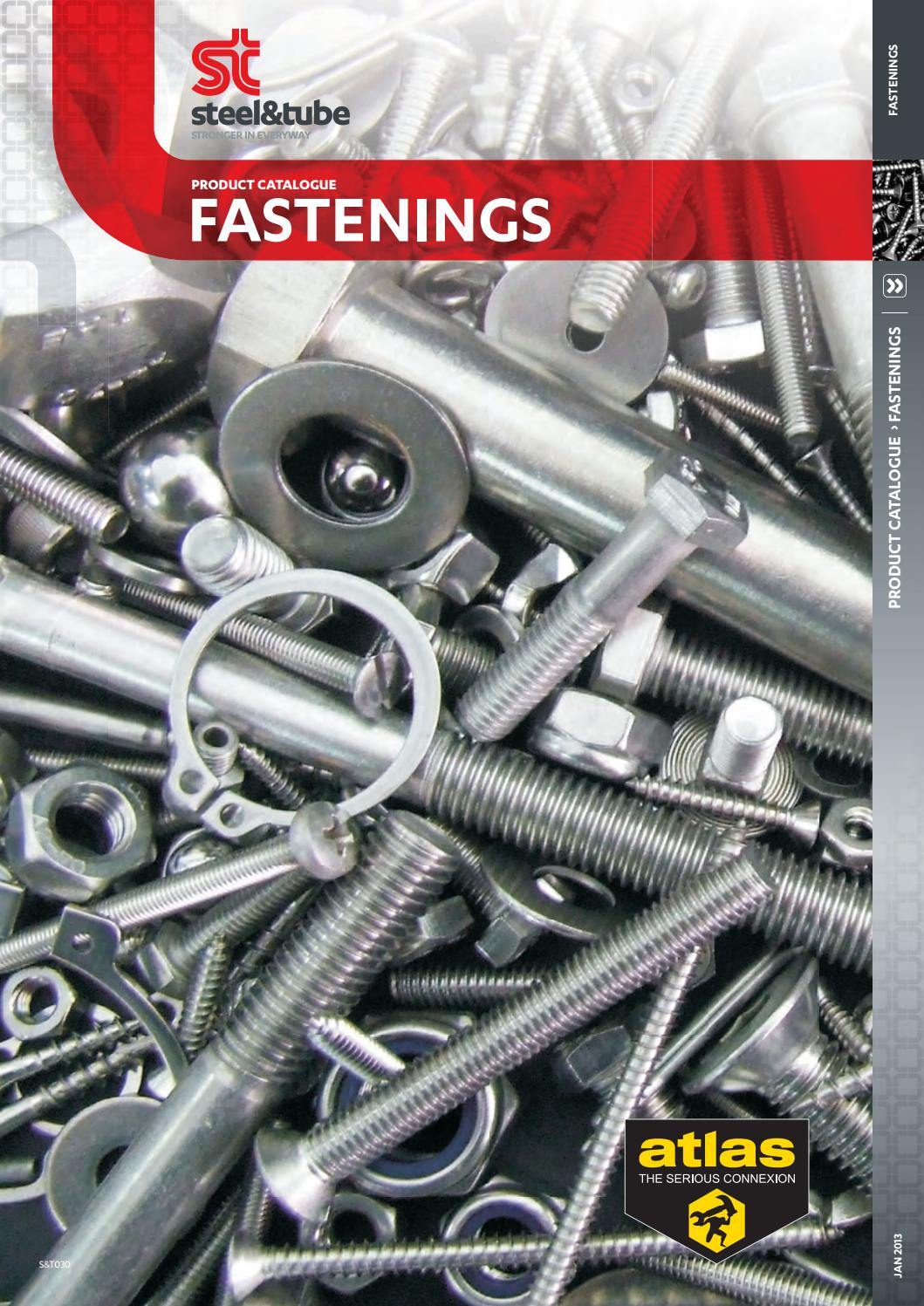 Fastenings Catalogue by Steel & Tube - Issuu