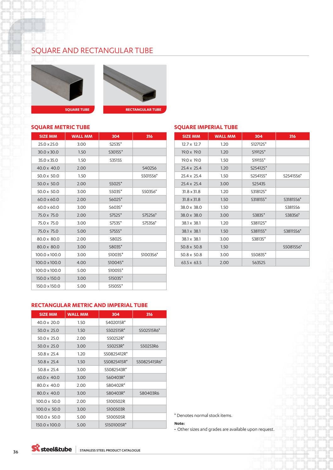 Stainless Steel Product Catalogue by Steel & Tube - Issuu