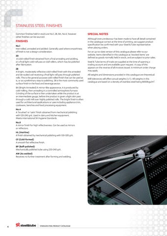 Stainless Steel Product Catalogue by Steel & Tube - Issuu