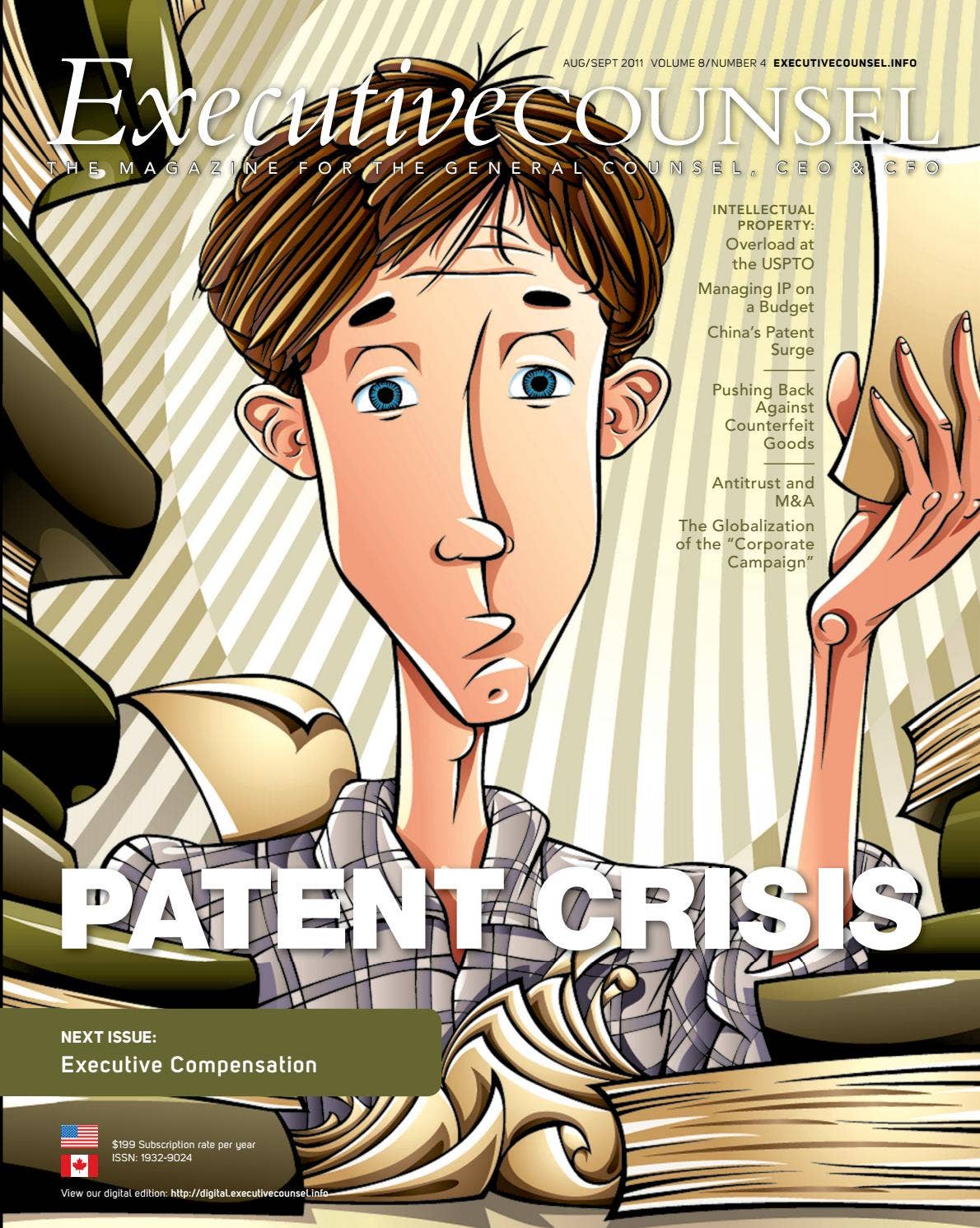 Today's General Counsel (Formerly Executive Counsel), V8 N4, August ...