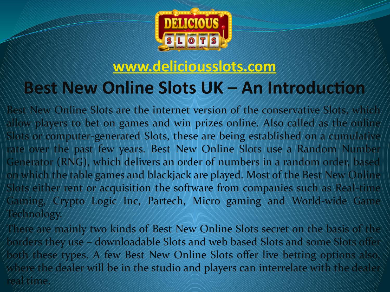 Best New Online Slots UK – An Introduction by Summay Sanga - Issuu