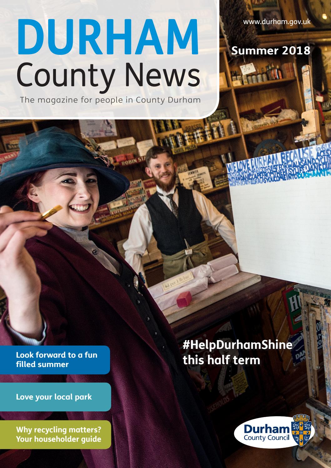 DCC Durham County News Summer 2018 by DCC Design and Print - Issuu