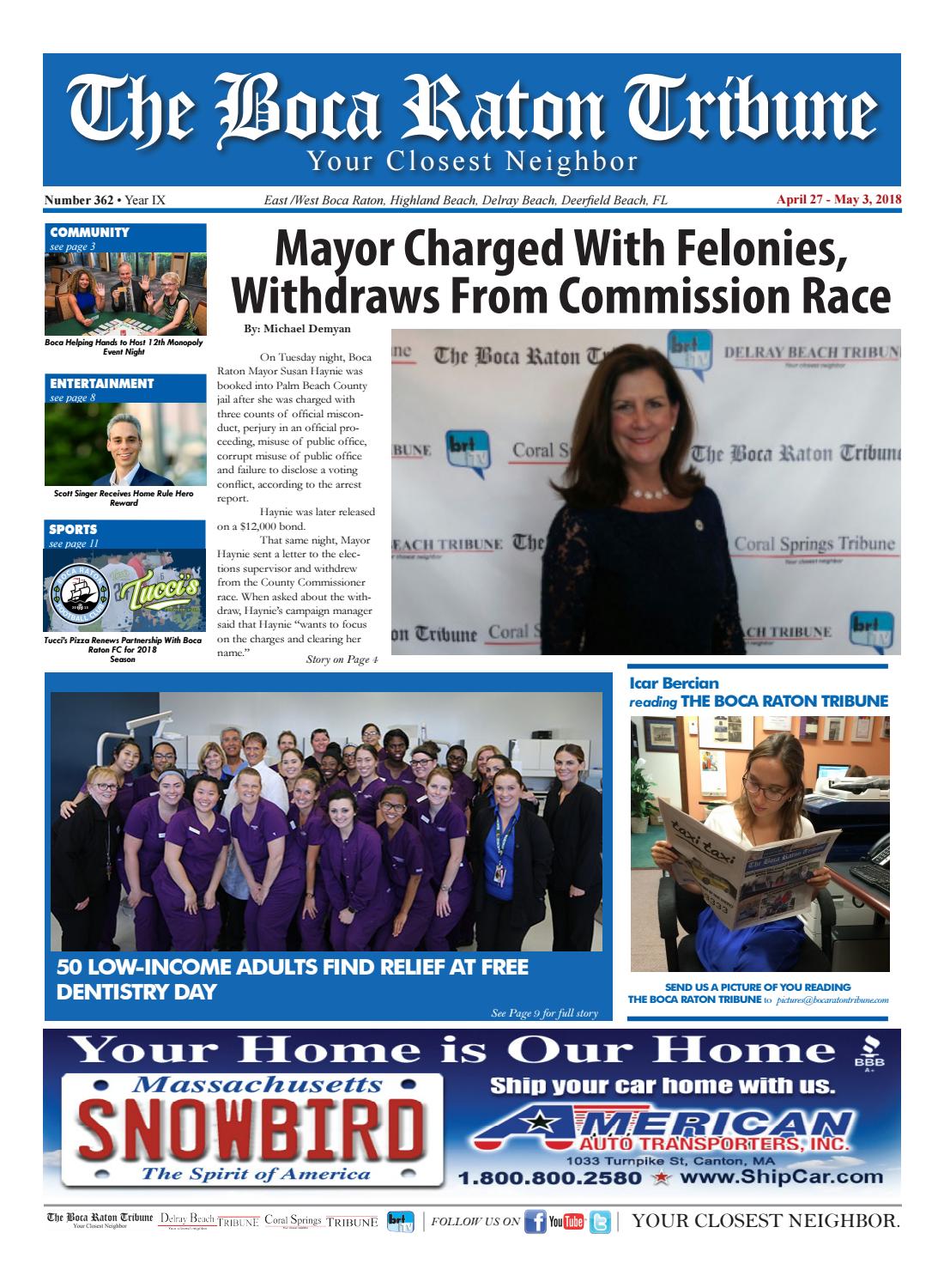 The Boca Raton Tribune ED 362 by The Boca Raton Tribune - Issuu