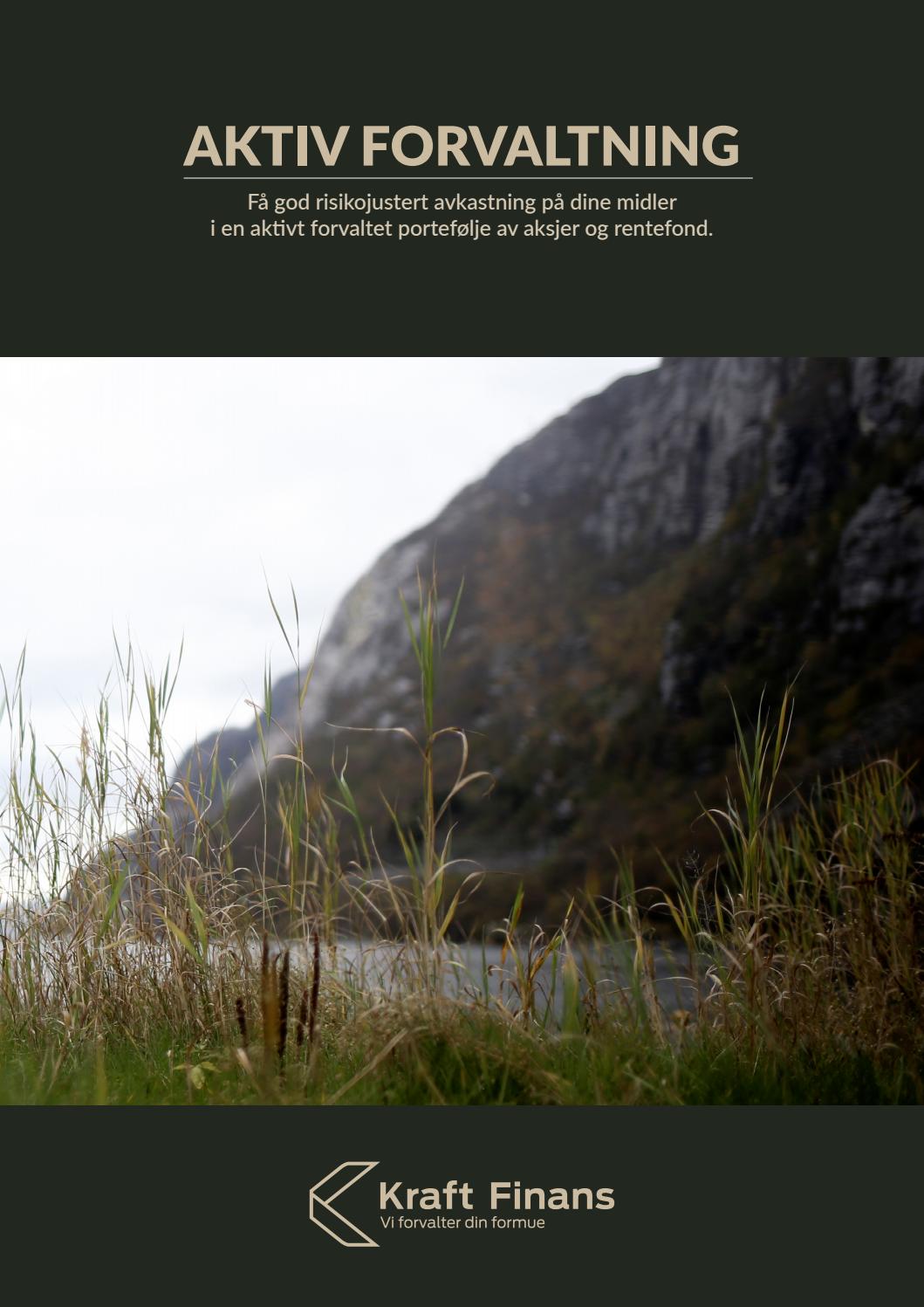 Aktiv Forvaltning - Kraft Finans by AD. Moment - Issuu