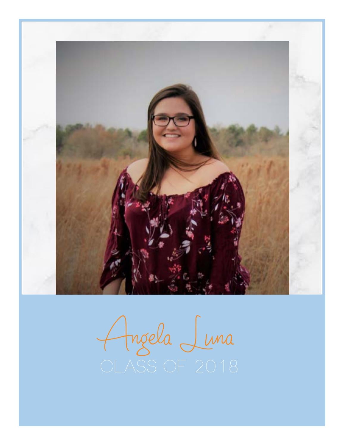 Angela Luna by Conroe High FLARE - Issuu