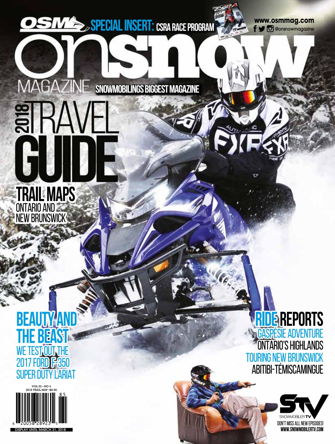 OSM Canada 2018 Travel Guide by On Snow Magazine - ATV World Magazine ...