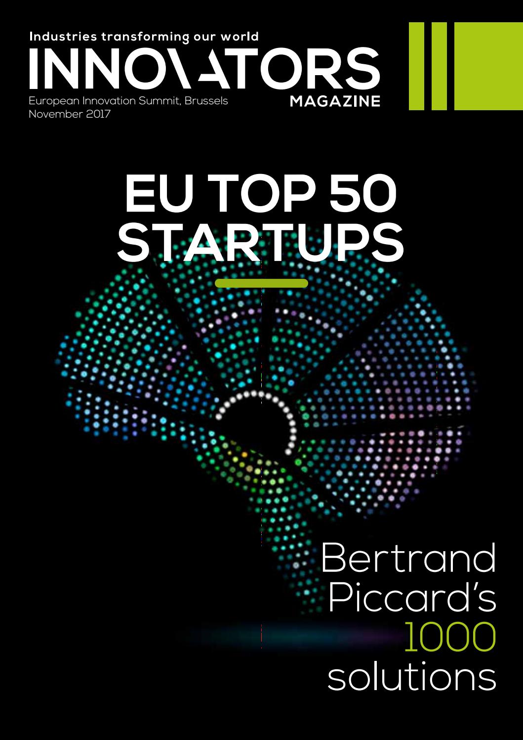 Innovators EU Top 50 special edition by Innovators Magazine ...