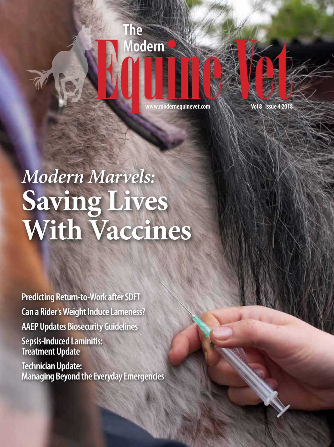 The Modern Equine Vet April 2018 by The Modern Equine Vet - Issuu