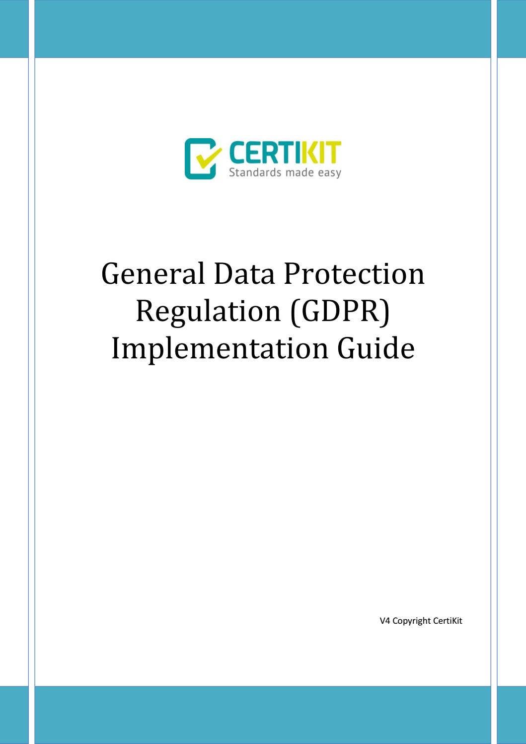 Certikit gdpr implementation guide by CertiKit Limited - Issuu