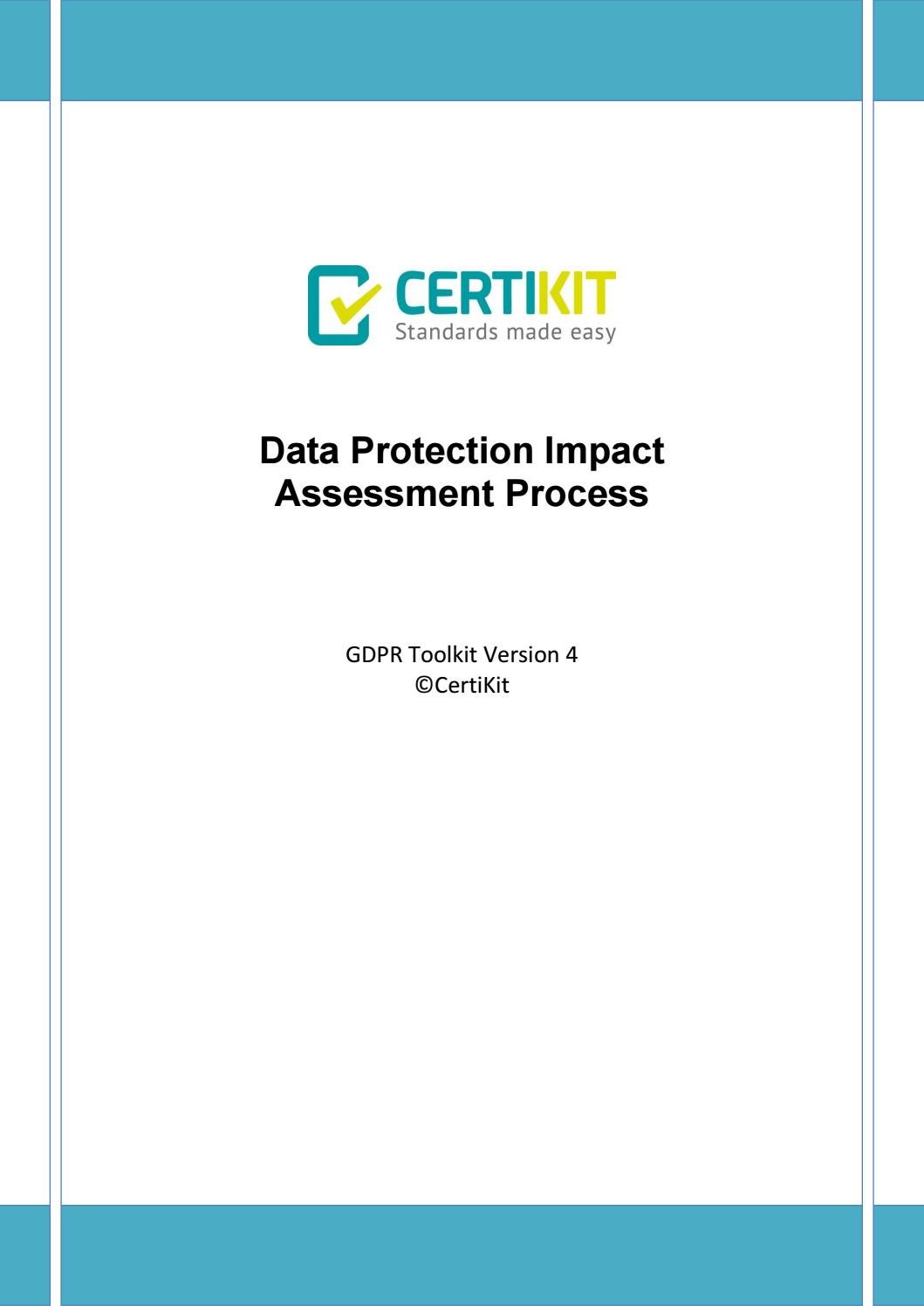 Gdpr doc 07 1 data protection impact assessment process by CertiKit ...
