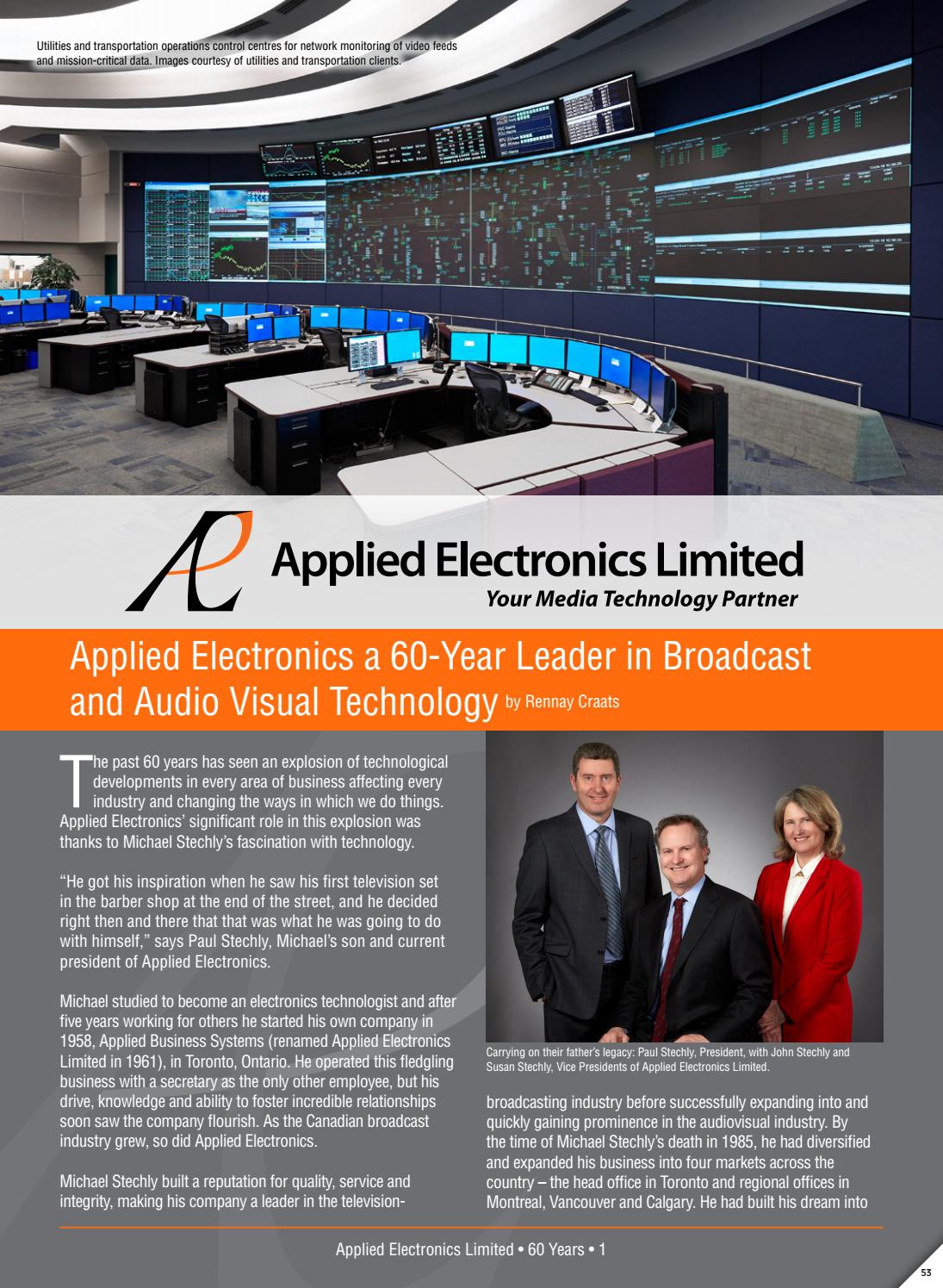 Appliedelectronics web by Business in Edmonton Magazine - Issuu