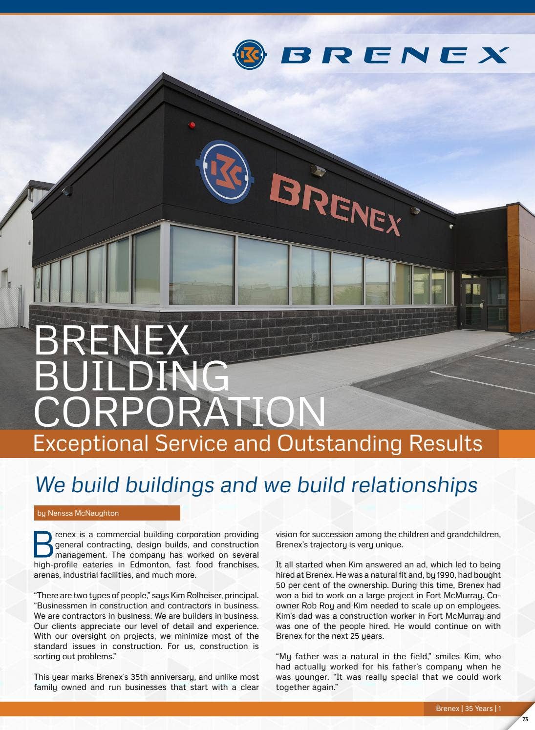Brenex web by Business in Edmonton Magazine - Issuu