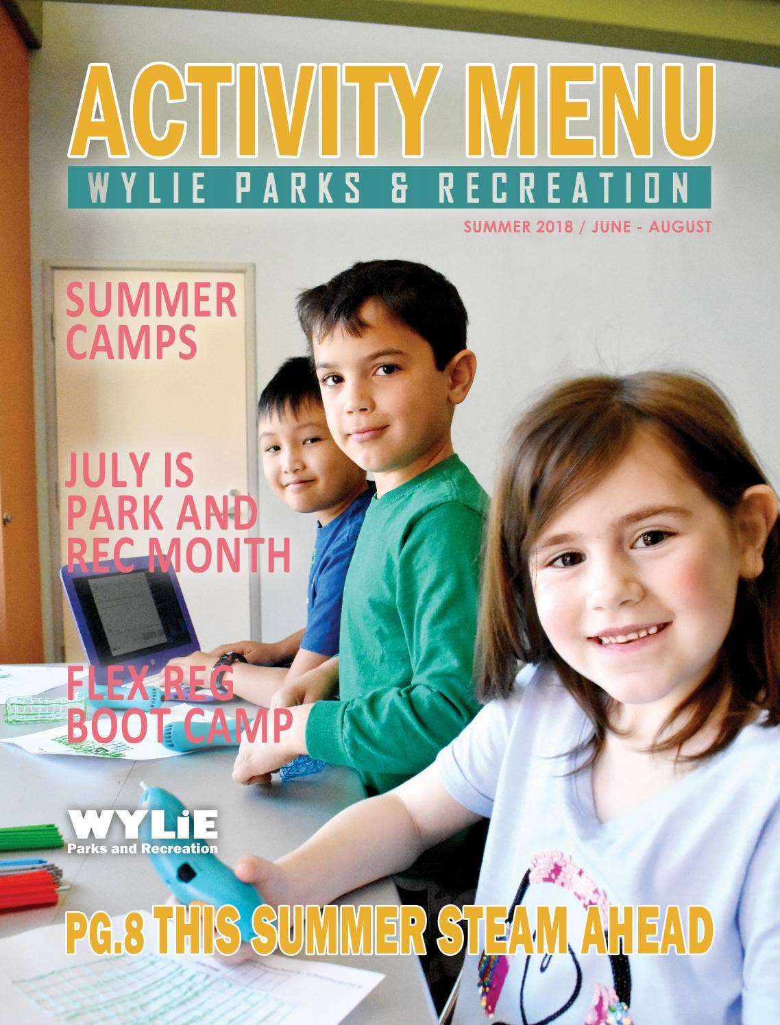 Activity Menu Summer 2018 by Wylie Parks and Recreation - Issuu