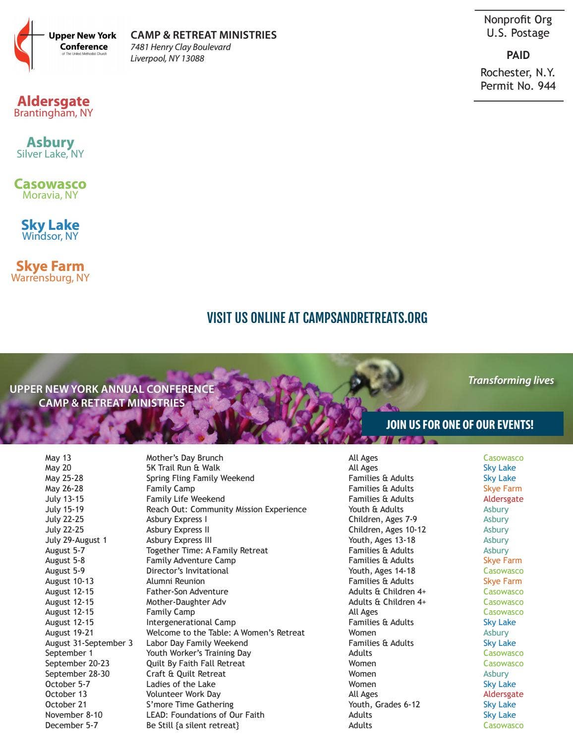 CRM 2018 Spring Newsletter by Upper New York Conference - Issuu