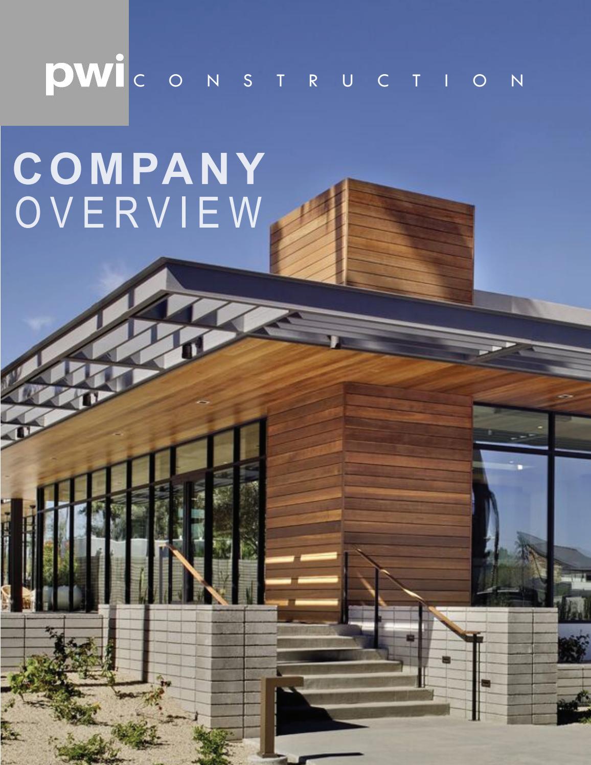 PWI Construction Brochure by US BUILDING NEWS - Issuu