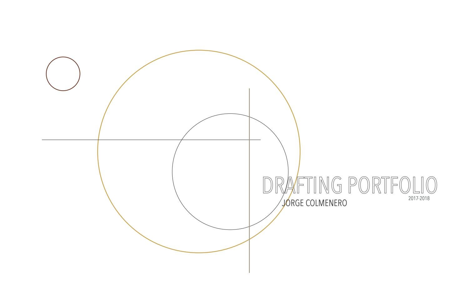 Drafting portfolio 2018 by Jorge Colmenero - Issuu