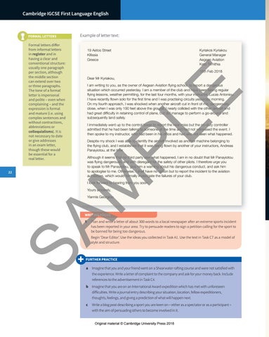 Preview Cambridge IGCSE First Language English Coursebook by Cambridge ...