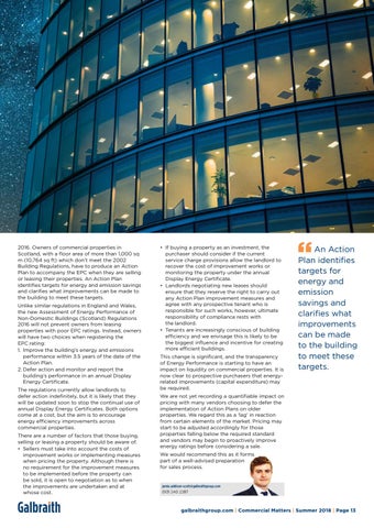 Galbraith Commercial Matters Summer 2018 by Galbraith - Issuu